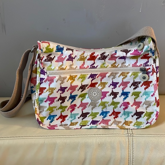 Kipling | Bags | Kipling Multi Colors Sara Jane Printed Crossbody Bag ...